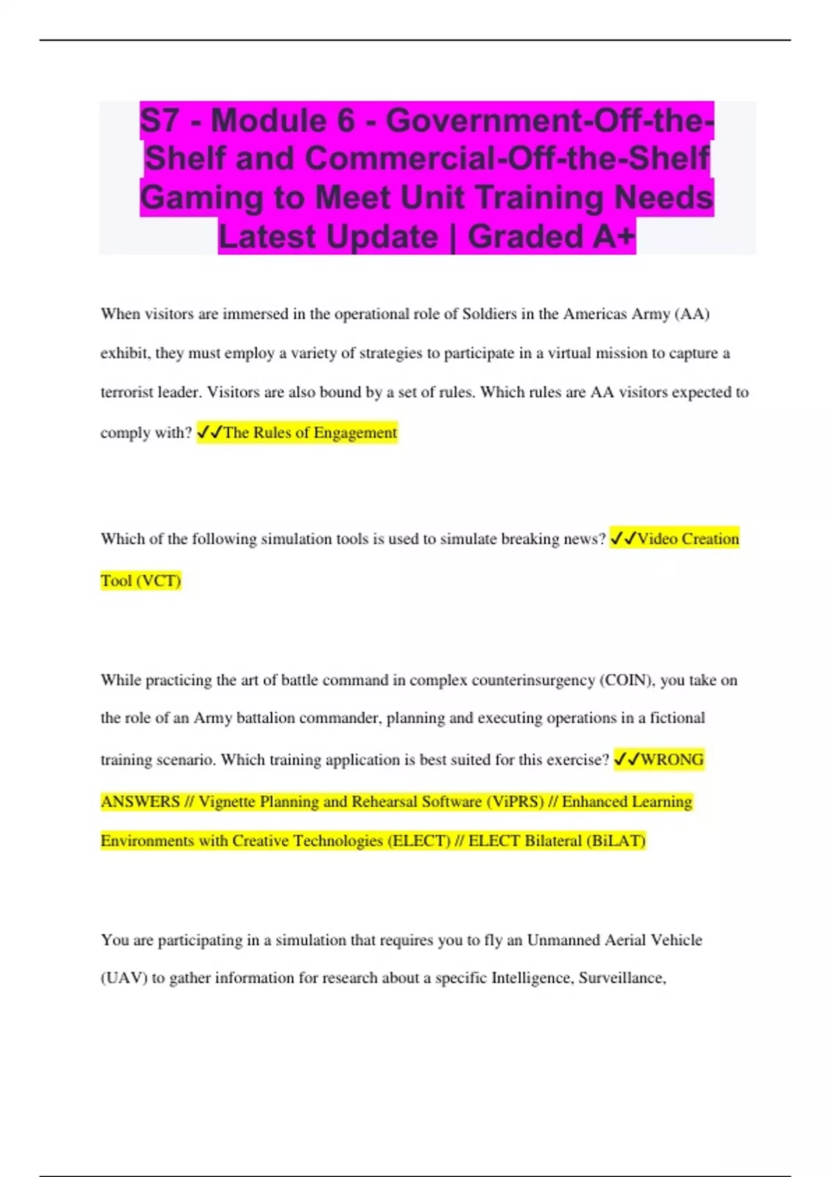 S7 - Module 6 - Government-Off-the- Shelf and Commercial-Off-the-Shelf ...