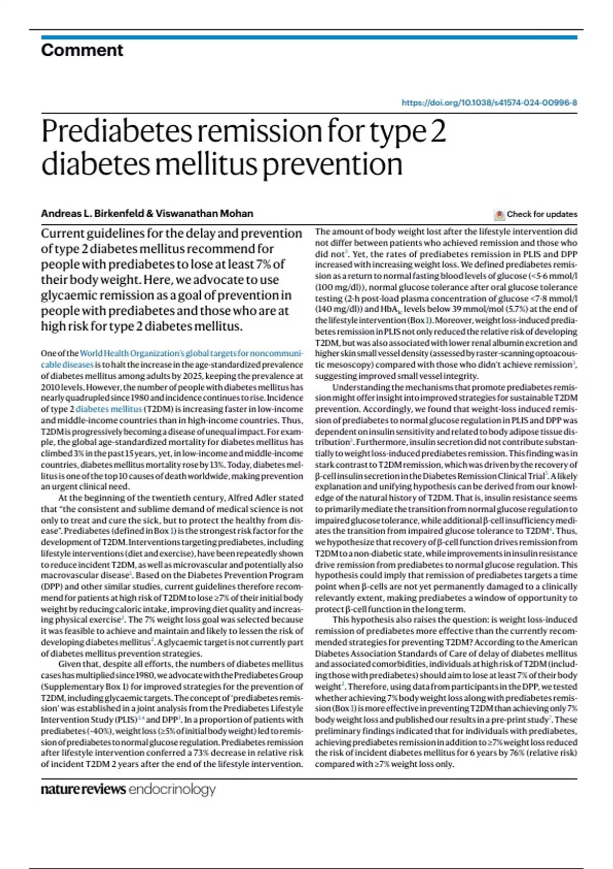 Prediabetes_remission_for_type_2_diabetes_mellitus_prevention ...