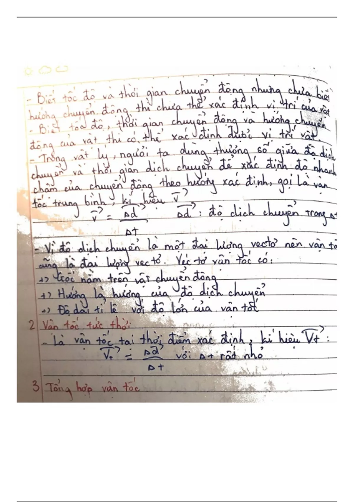 Toc do va van toc lop 10 Ket noi tri thuc - Physics - Stuvia US