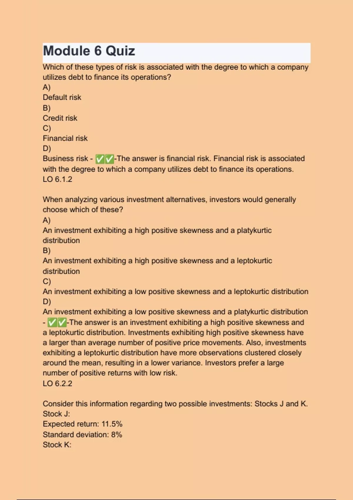 Module 6 Quiz Q&A 2024 - Cadaver Posterior Arm & Forearm - Stuvia US