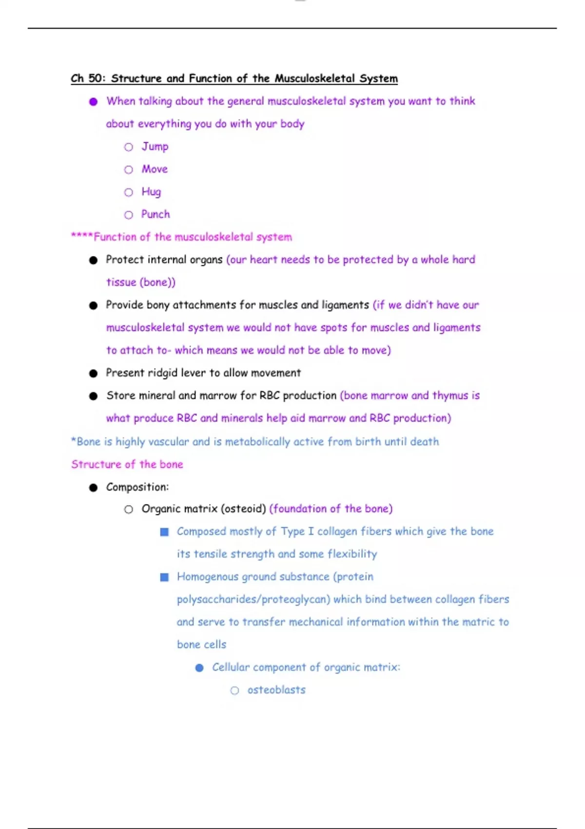 Ch 50: Structure and Function of the Musculoskeletal System ...