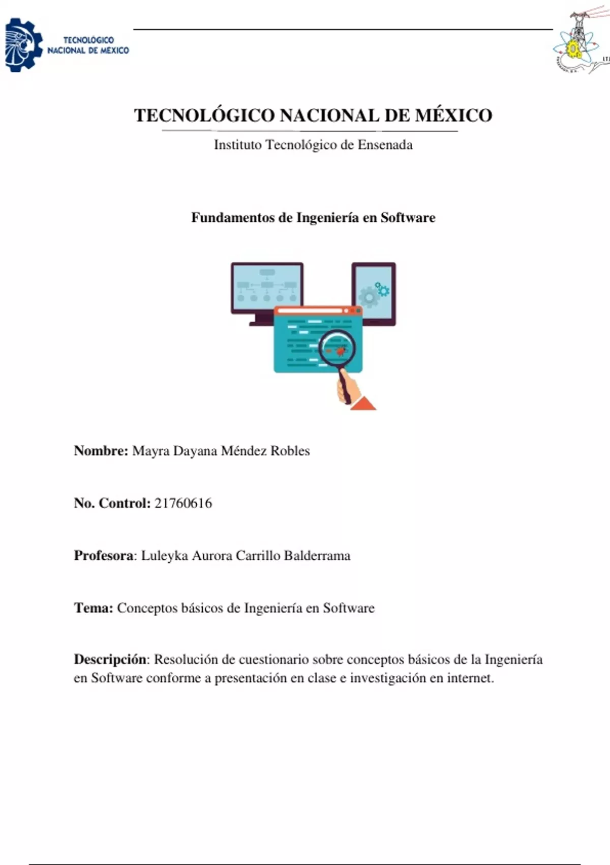 Conceptos básicos de Ingeniería en Software - Fundamentos de Ingeniería en Software - Stuvia US