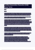 Certified Association Executive (CAE) Study Terms - Certified ...