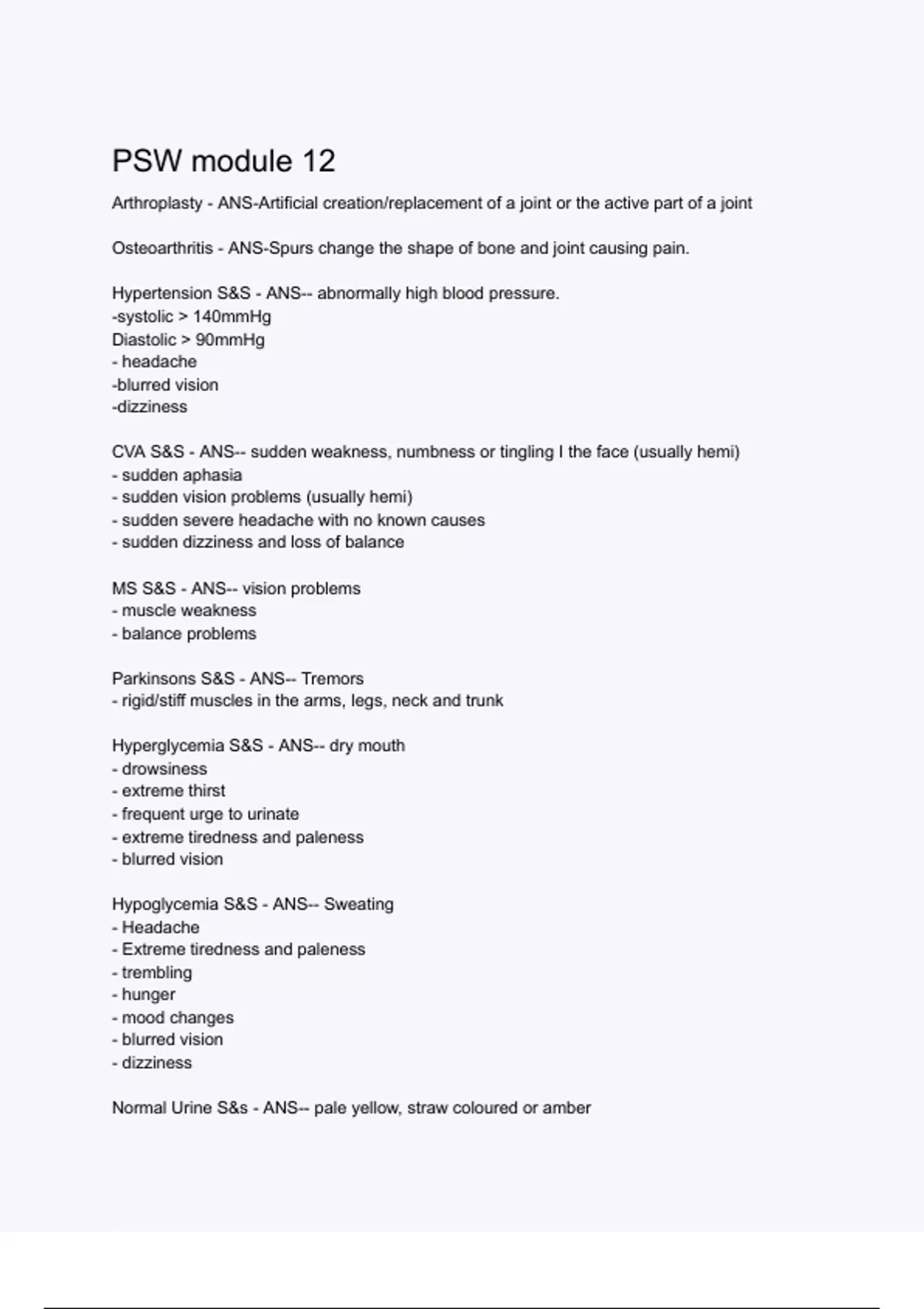 PSW module 12 - NACC - PSW - Stuvia UK