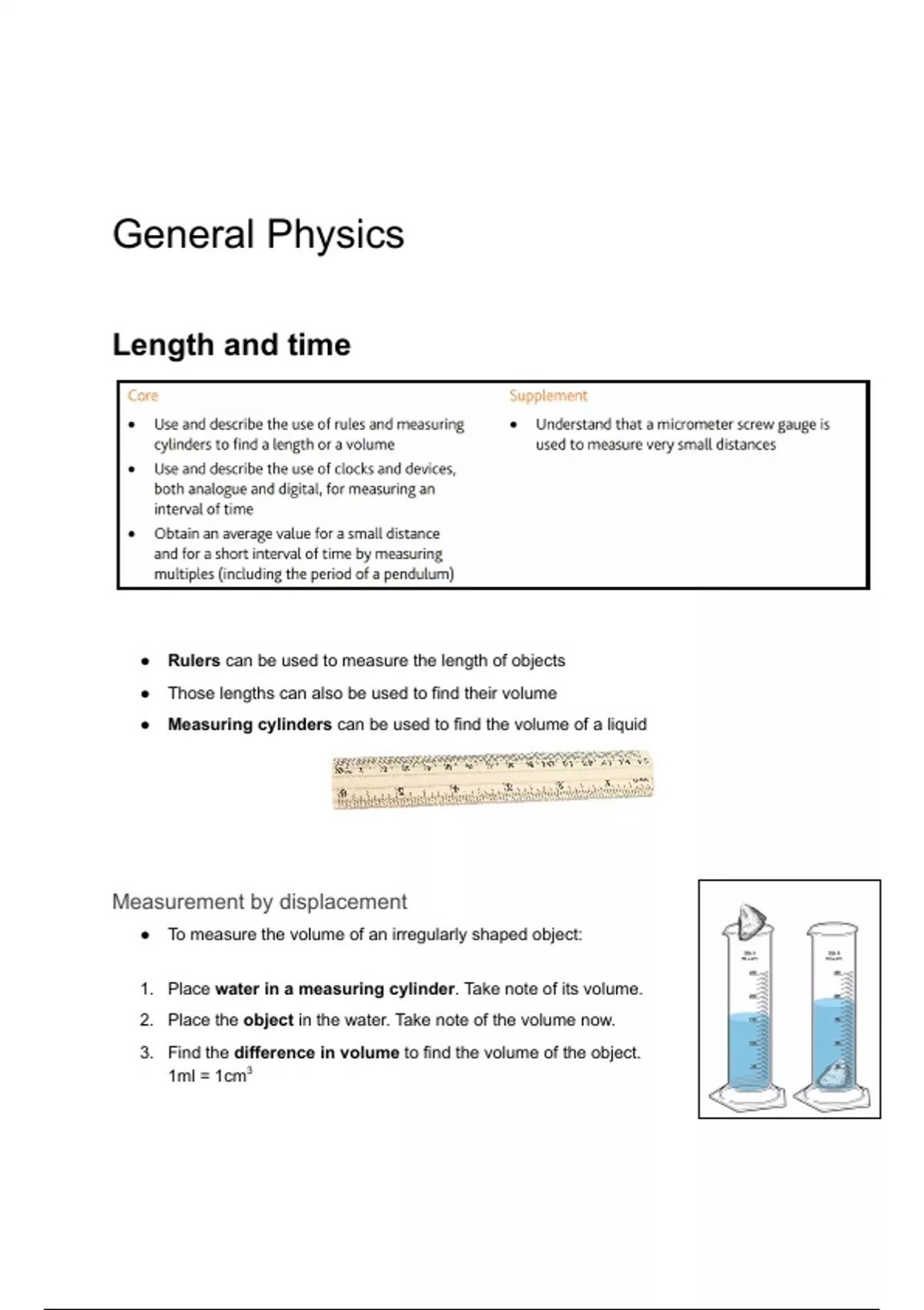 Cambridge IGCSE/O-Level Physics (0625) Notes - IGCSE Physics - Stuvia UK