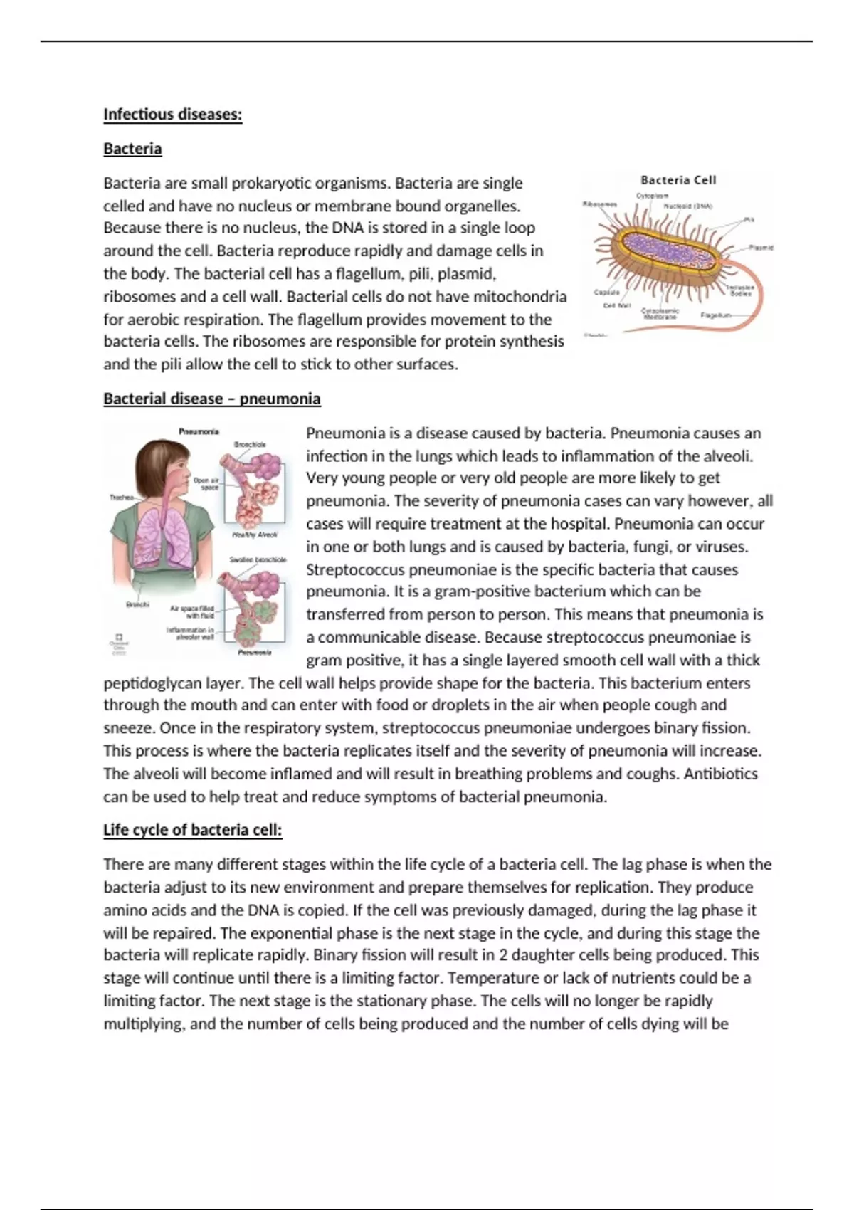 Btec Applied Science Unit 12a Distinction Unit 12 Diseases And Infections Stuvia Uk