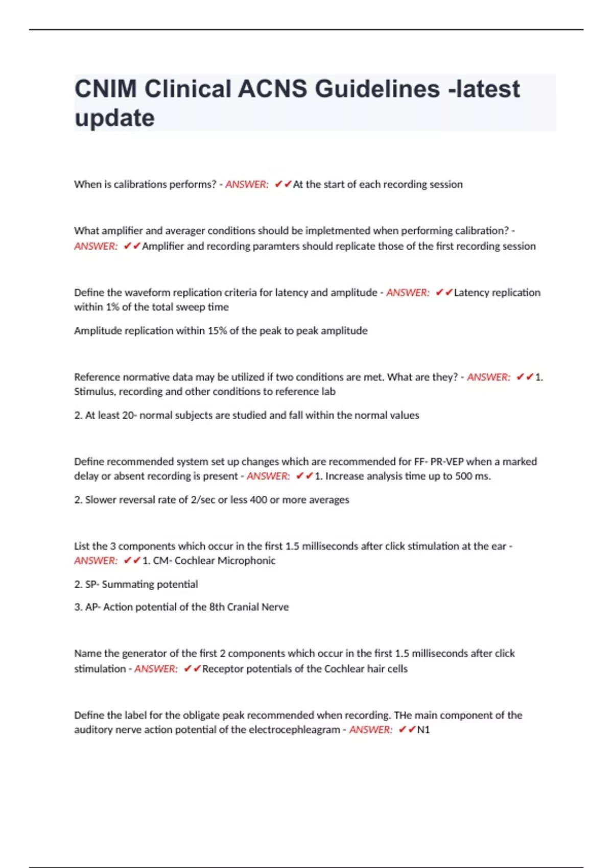 CNIM Clinical ACNS Guidelines -latest update - CNIM Clinical ACNS ...
