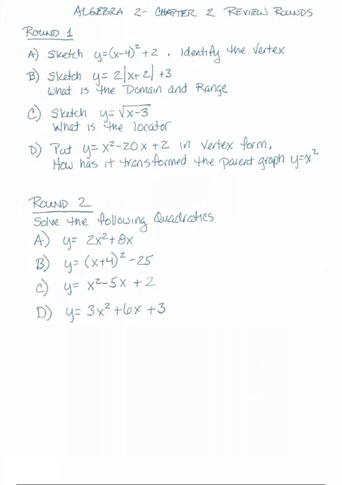 Chapter 2 Rounds Review Questions with 100% Actual correct answers ...