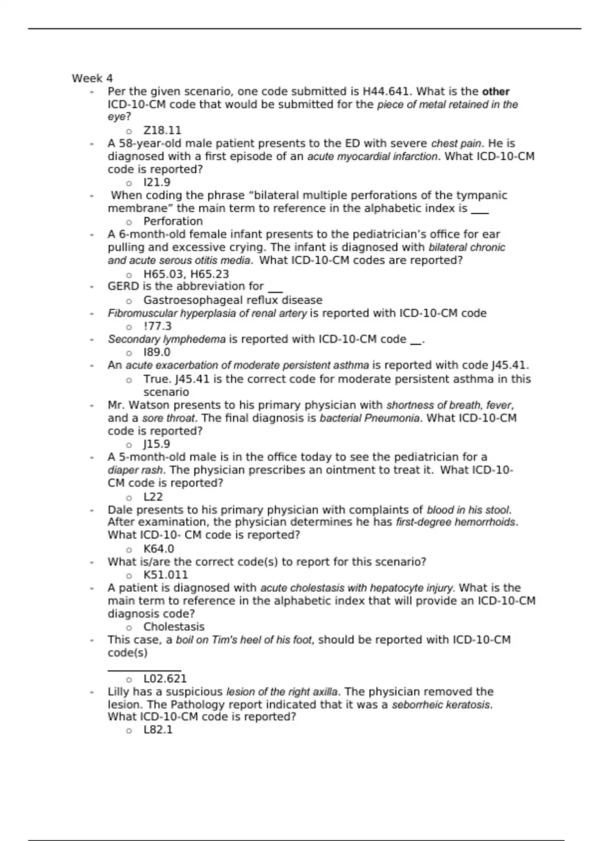 HIT205 Week 4 Coding Application Test (Devry University) - HIT 205 ...