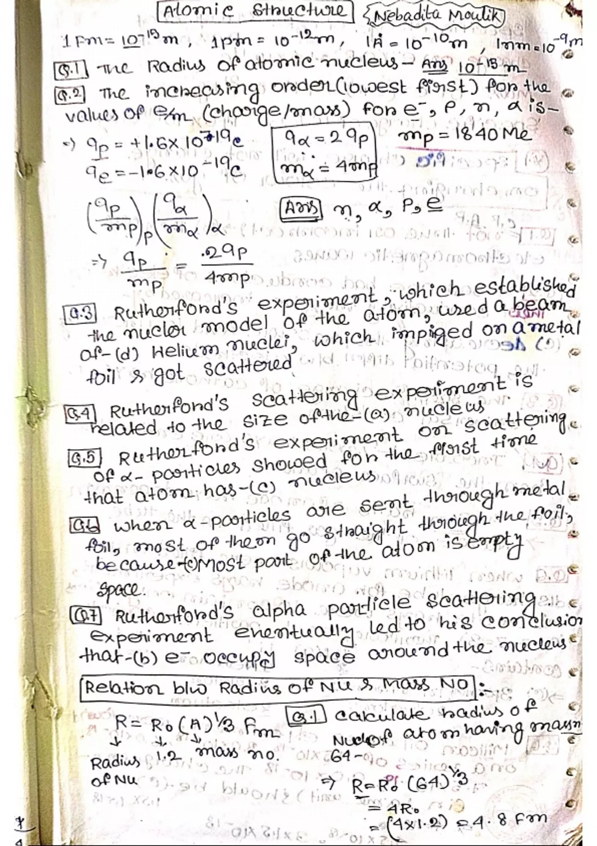 Atomic structure Chemistry class 11 chapter, All data is ncert based ...