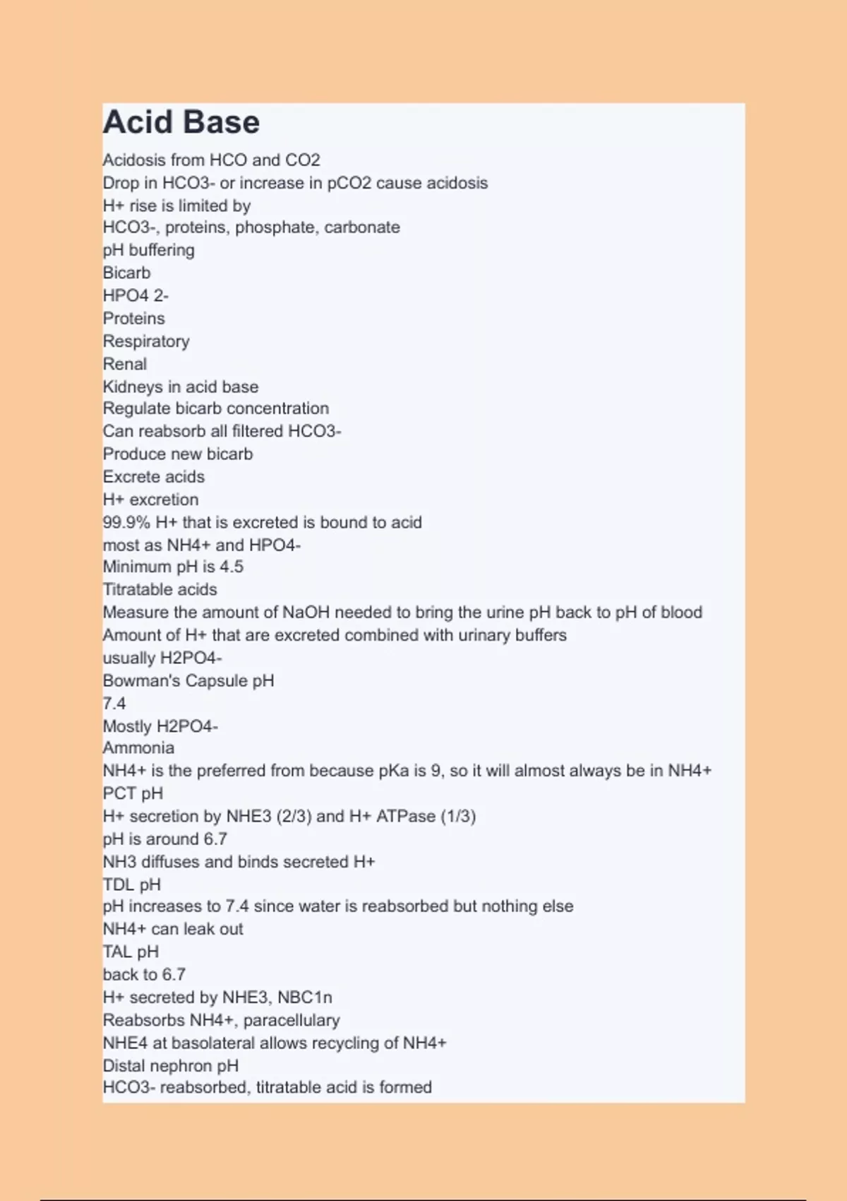 Acid Base Questions with correct answers | latest update | Complete ...