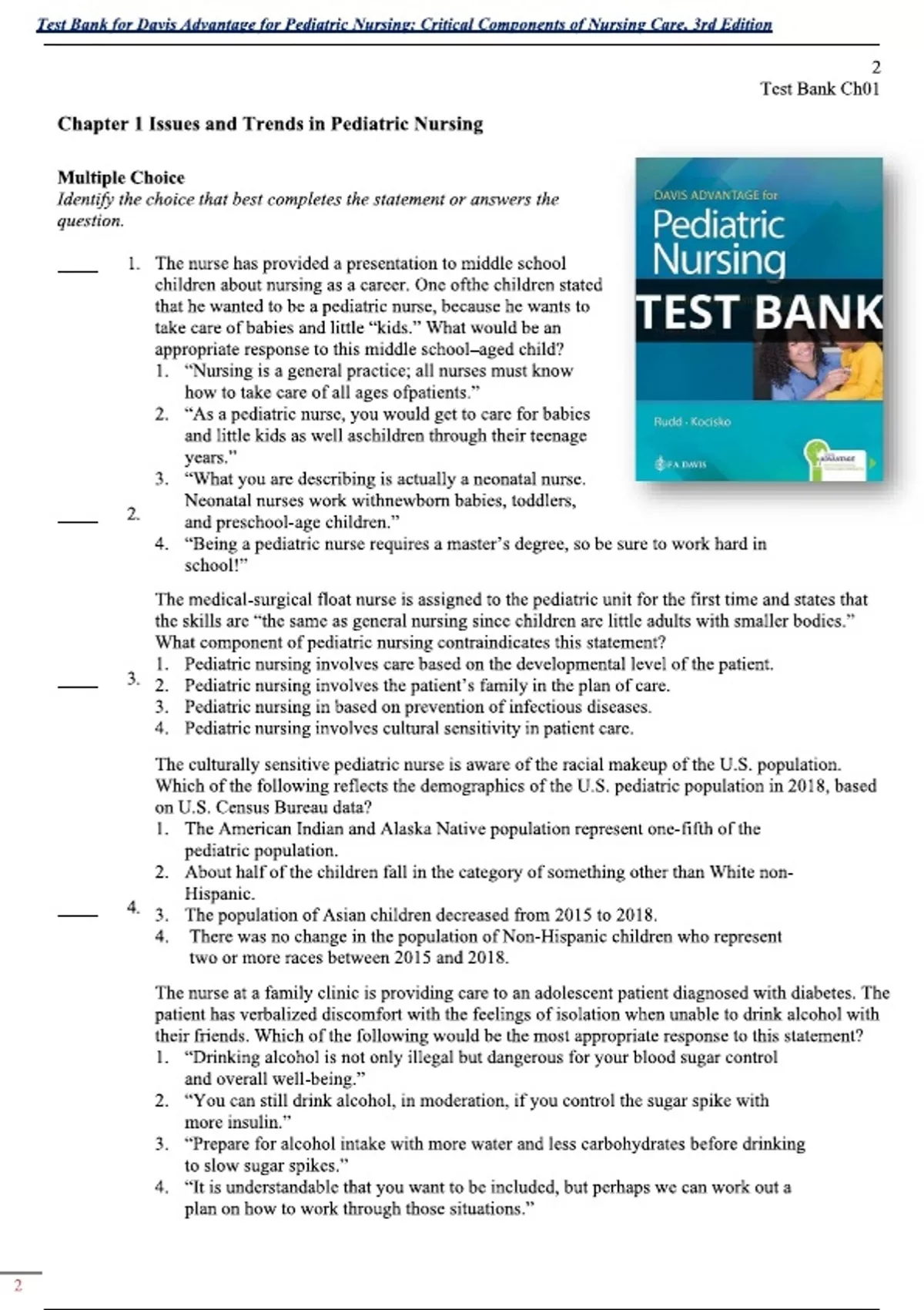 Davis Advantage for Pediatric Nursing: Critical Components of Nursing ...