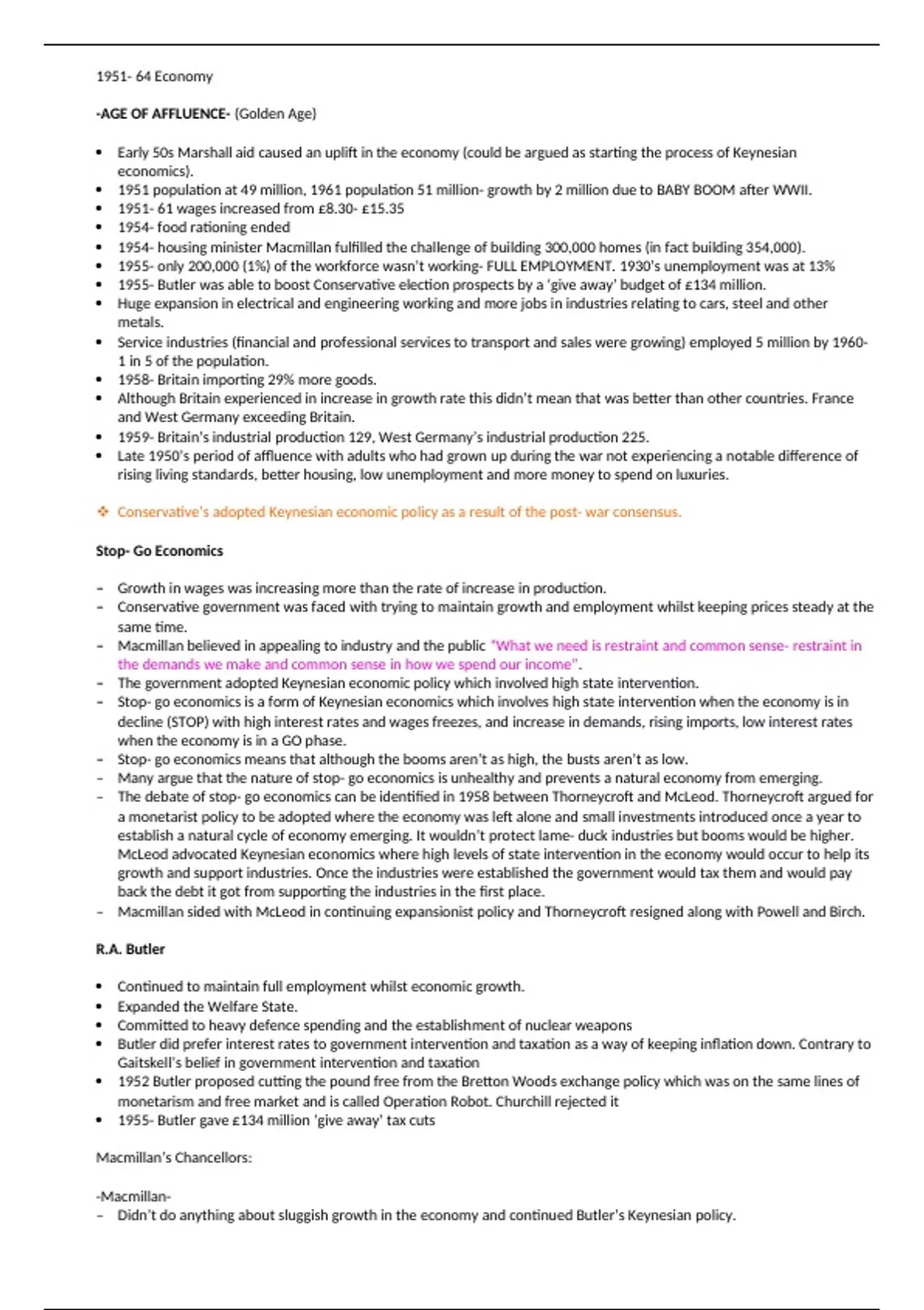 The Making of Modern Britain: A Level Syllabus. A* standard A- Level ...