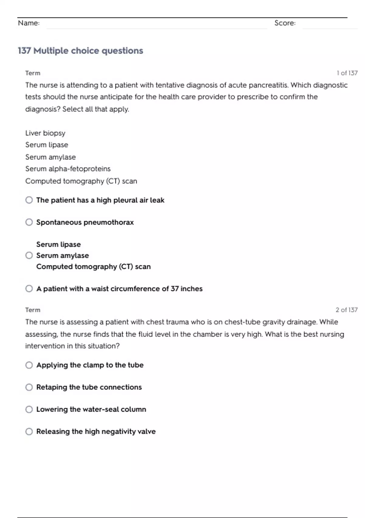 EAQ FINAL EXAM LATEST QUESTIONS WITH ALREADY PASSED ANSWERS ...