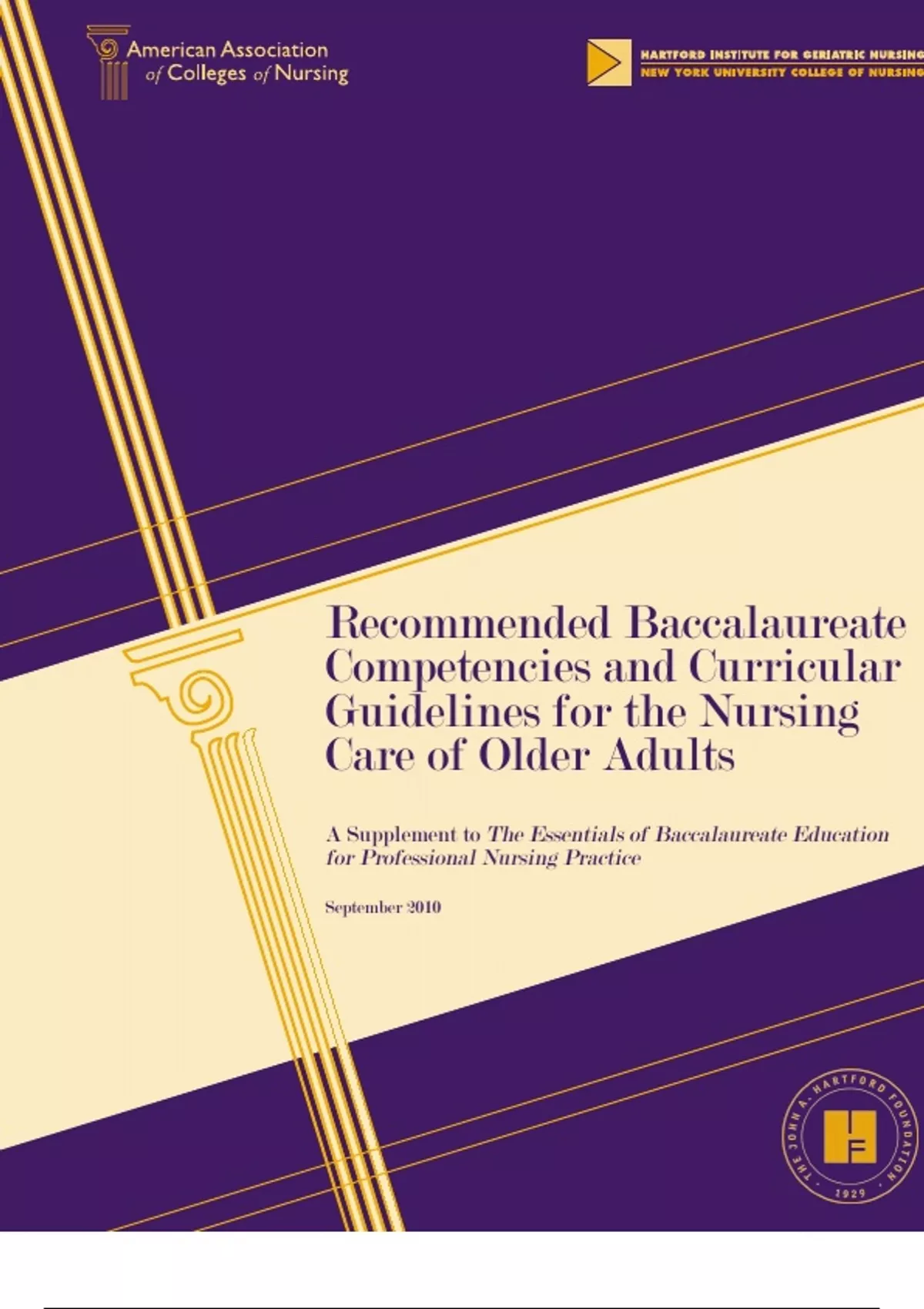 Recommended Baccalaureate Competencies and Curricular Guidelines for ...