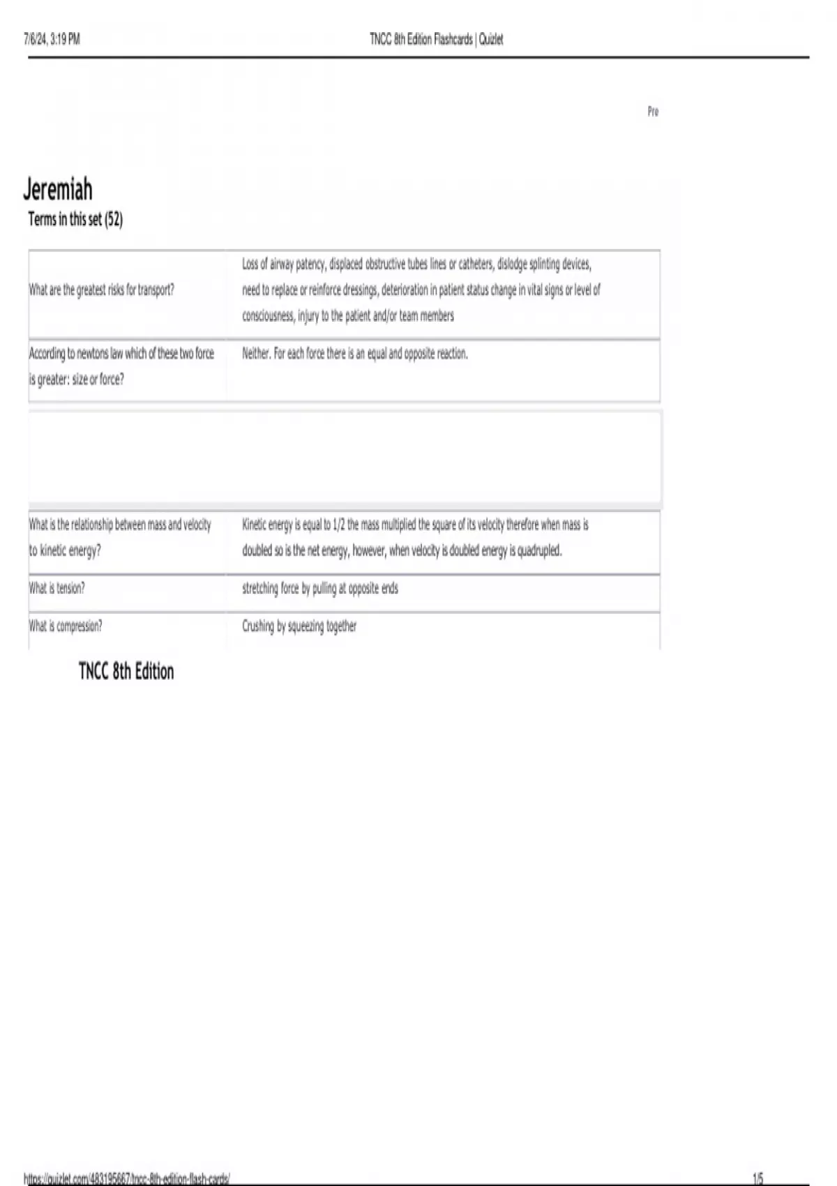 TNCC 8th Edition Flashcards _ 100- SURE ANSWERS-1-.pdf - CMP ...