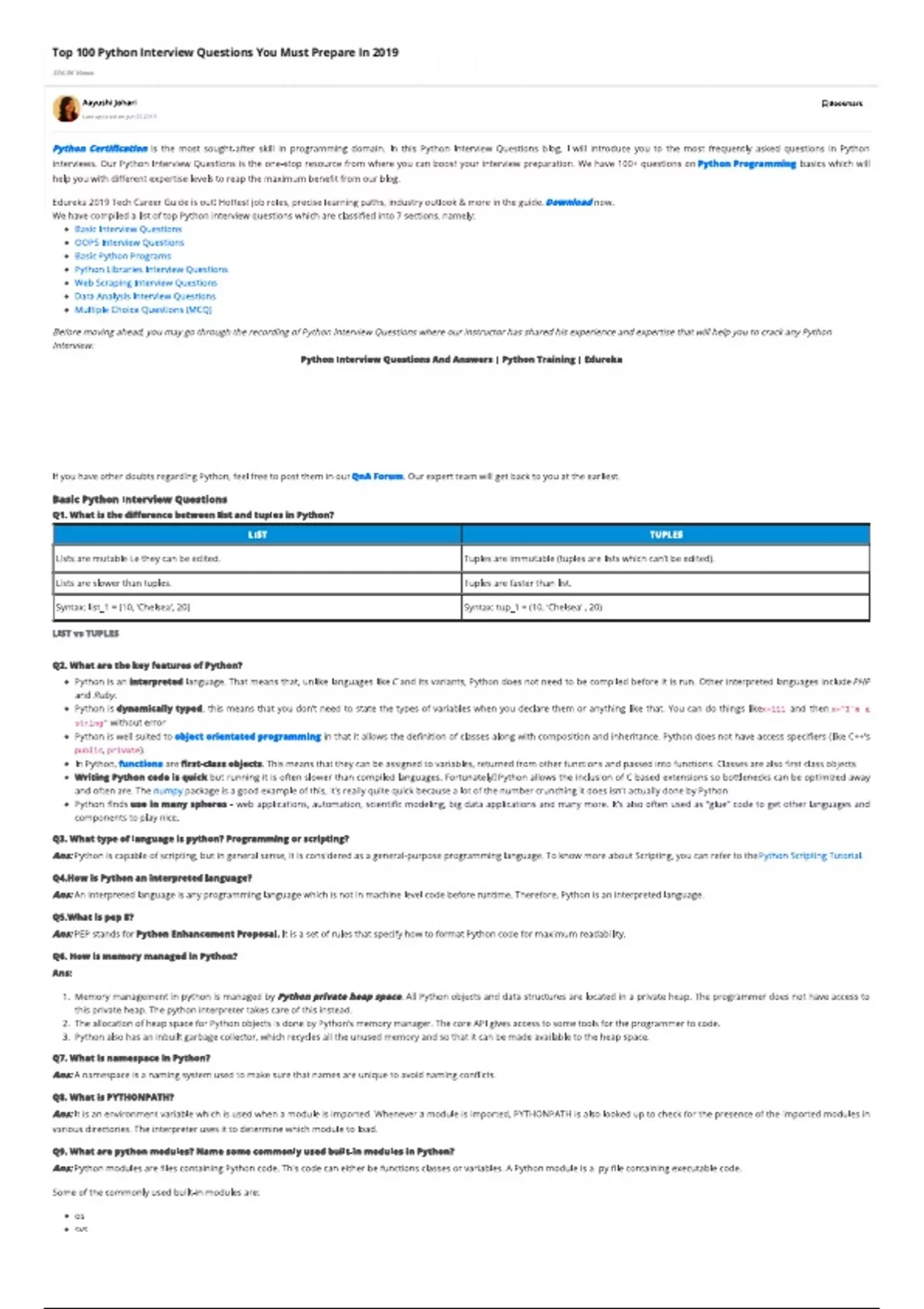 Summary Types of Programming Languages** - Pro 02 - Stuvia US
