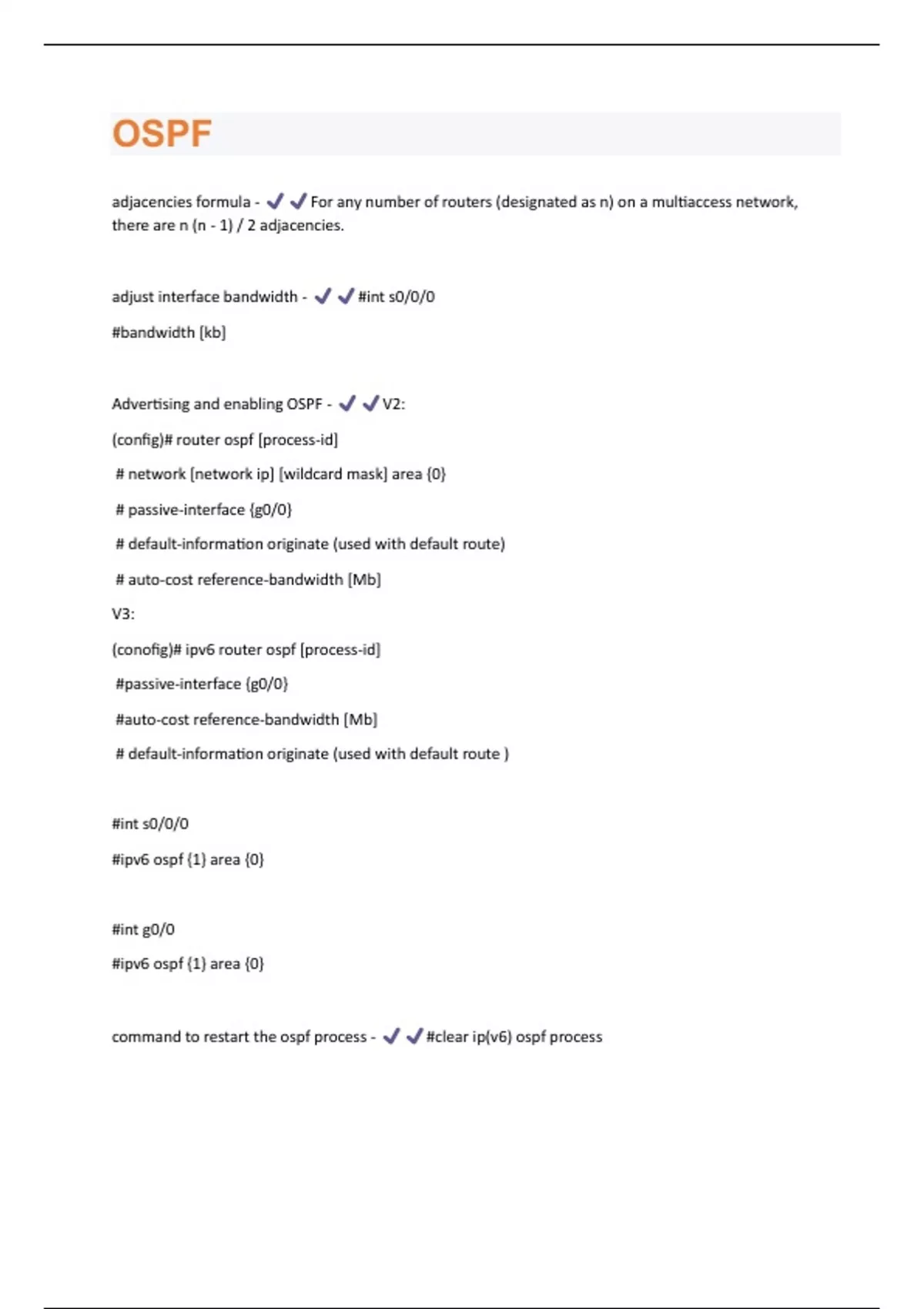 Ospf Exam Questions And Answers 2024 Solved 100 Ospf Stuvia Us