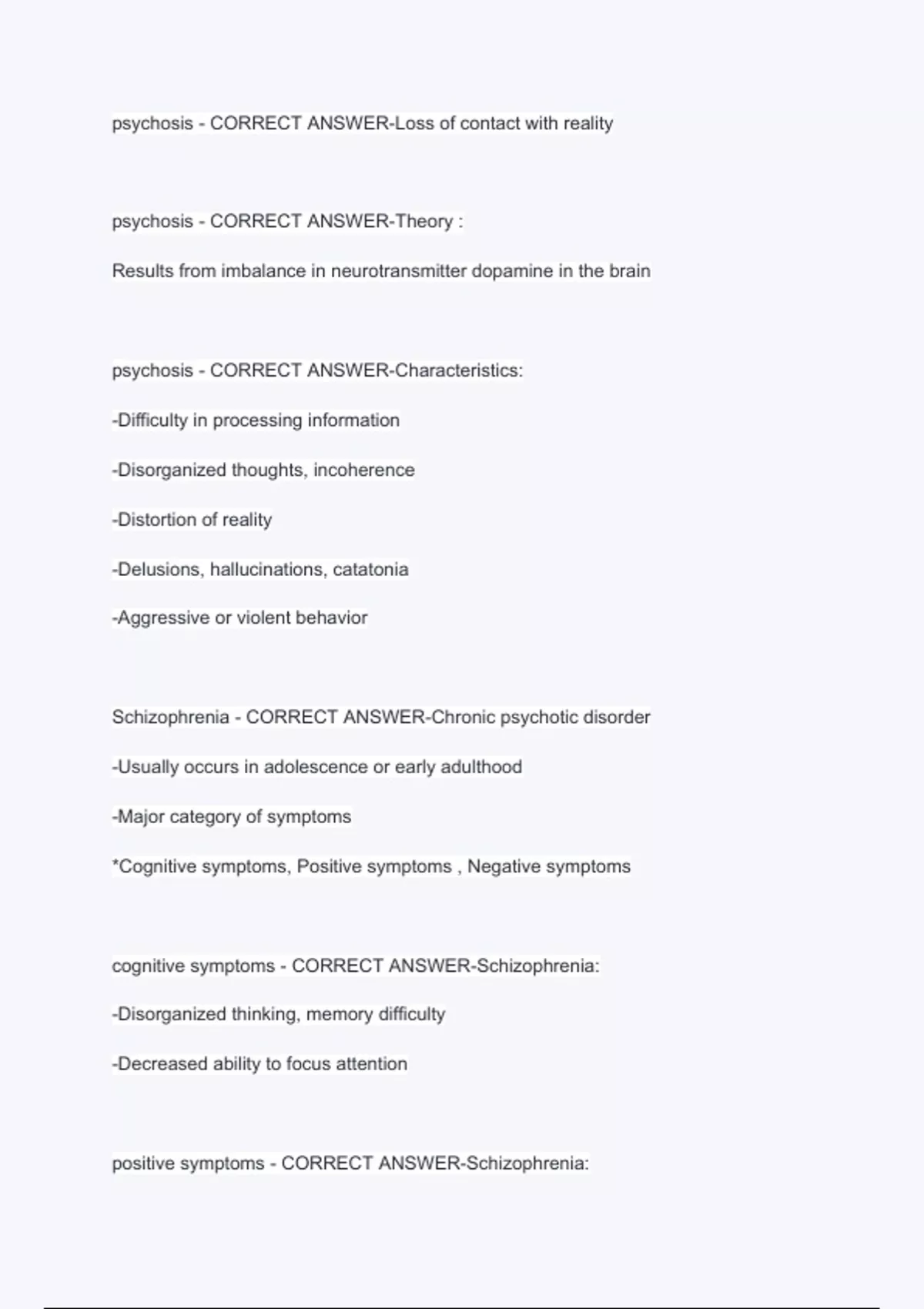 NUR 3128 - Module 8 Exam 2 Answers for each questions with lots of ...