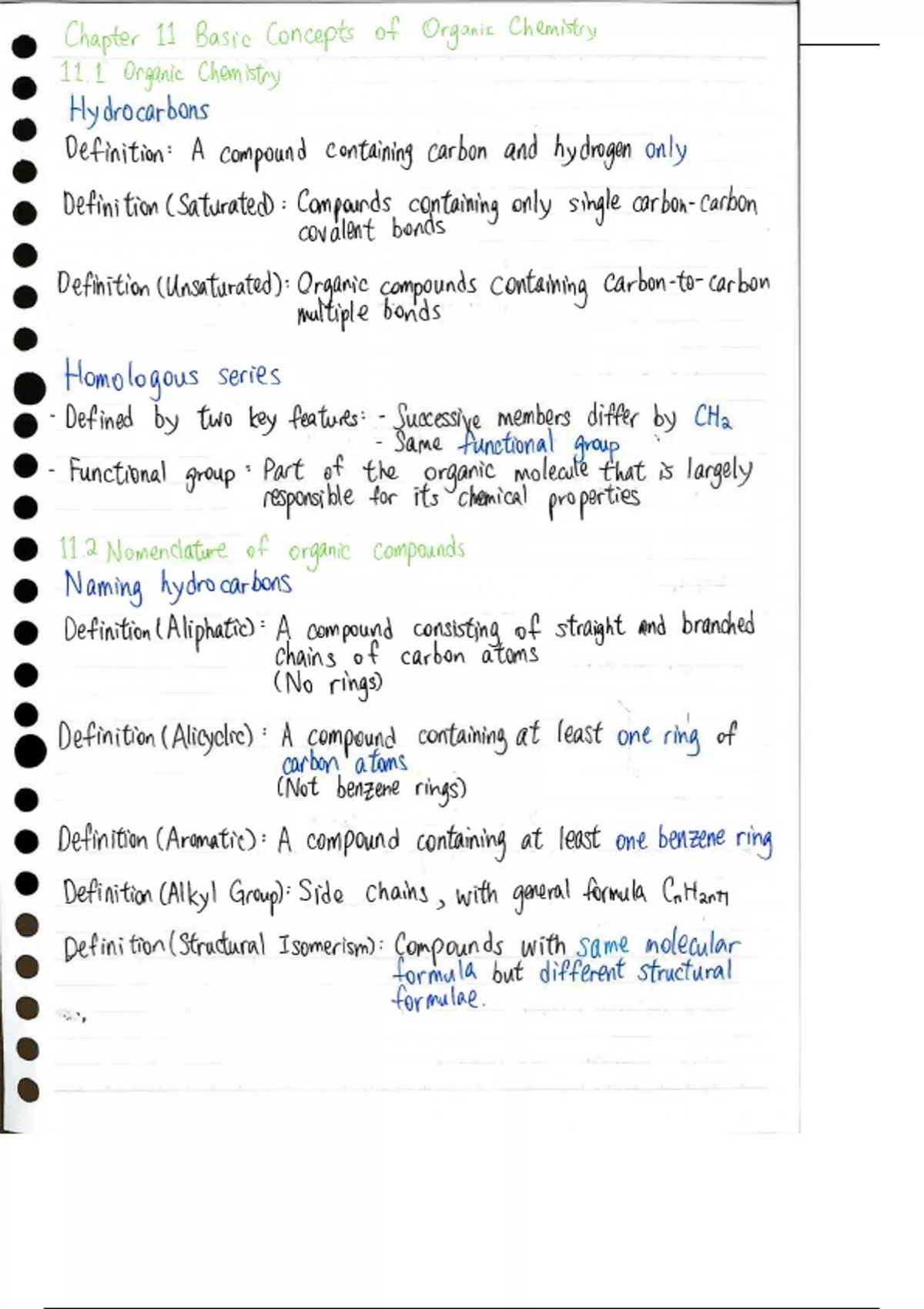 OCR A-Level Chemistry AS Organic Chemistry (Module 4) Summary - AS Unit ...
