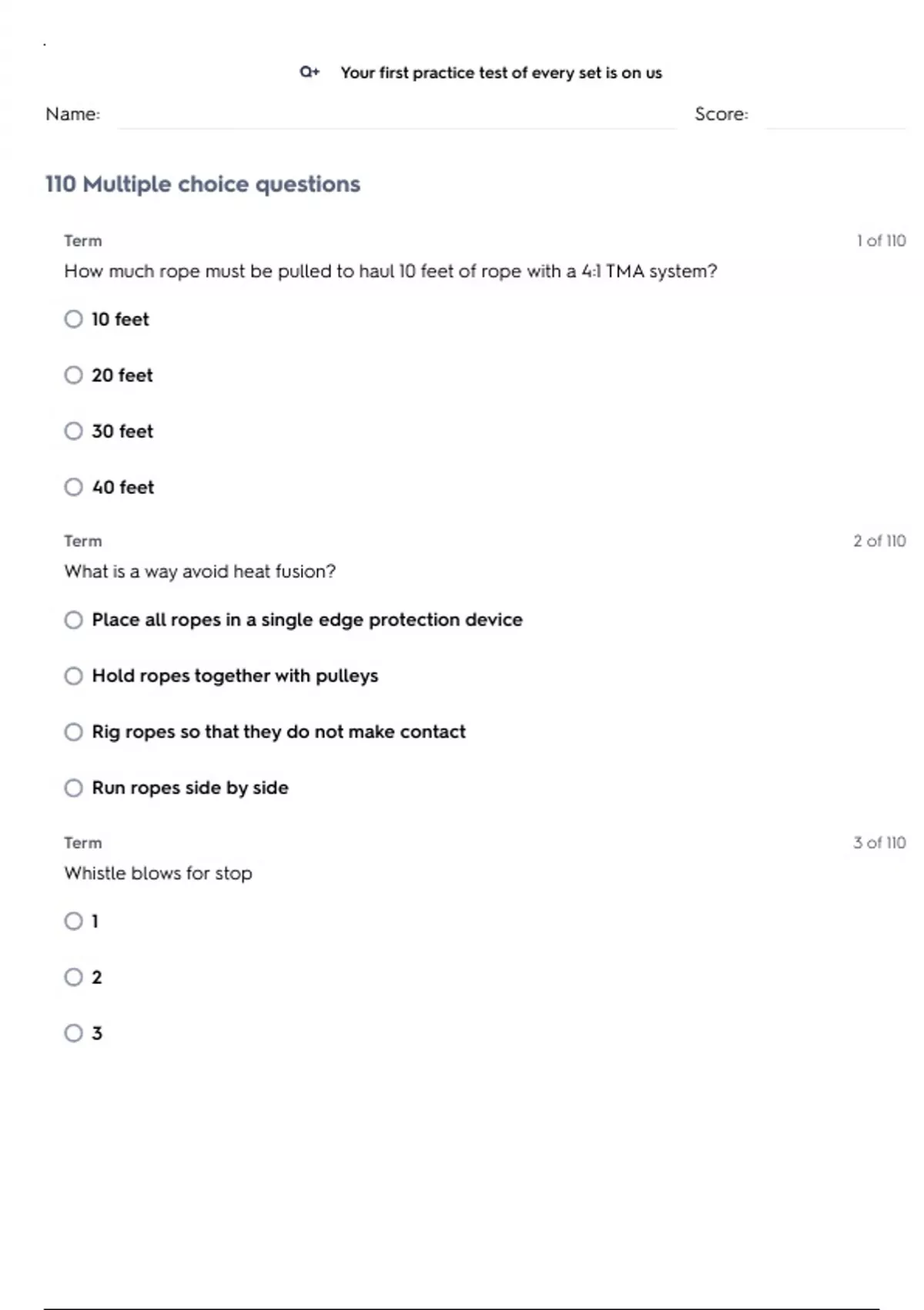 NFPA 1006 OFM WRITTEN EXAM PREP QUESTIONS WITH COMPLETE SOLUTIONS ...