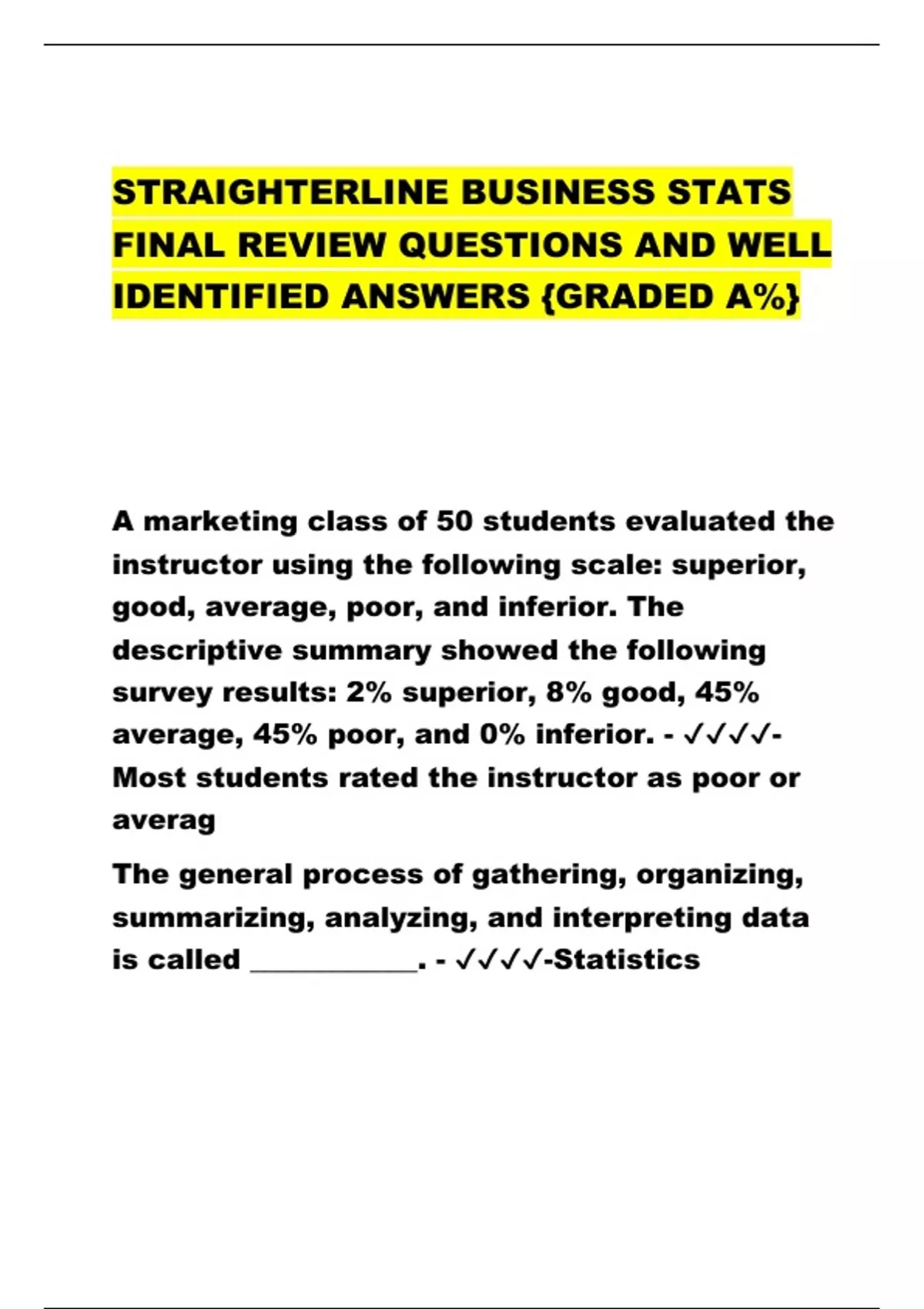 NIH STROKE SCALE GROUP A PATIENT 1-6 COMPLETE 100% VERIFIED [NEW ...