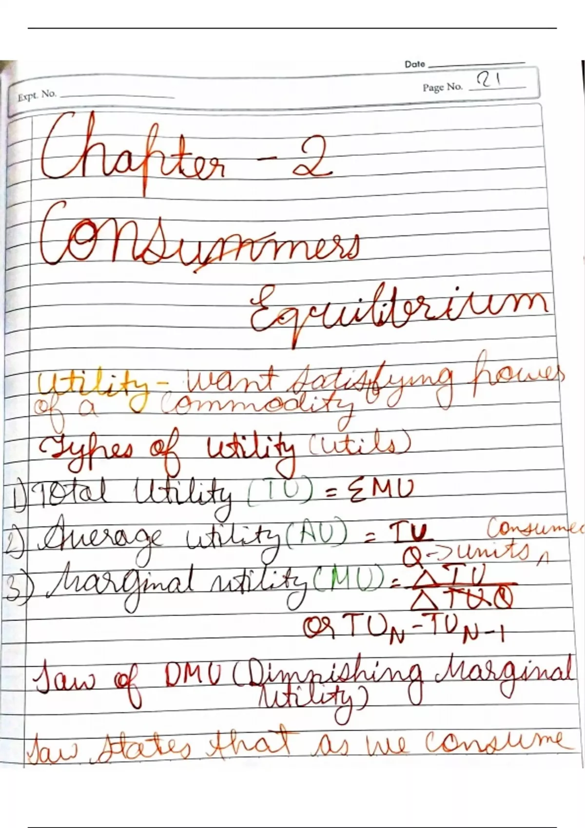 Class 11 micro economics chapter 2 consumer's equilibrium cbse ncert ...
