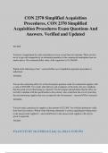 CON 2370 Simplified Acquisition Procedures, CON 2370 Simplified ...