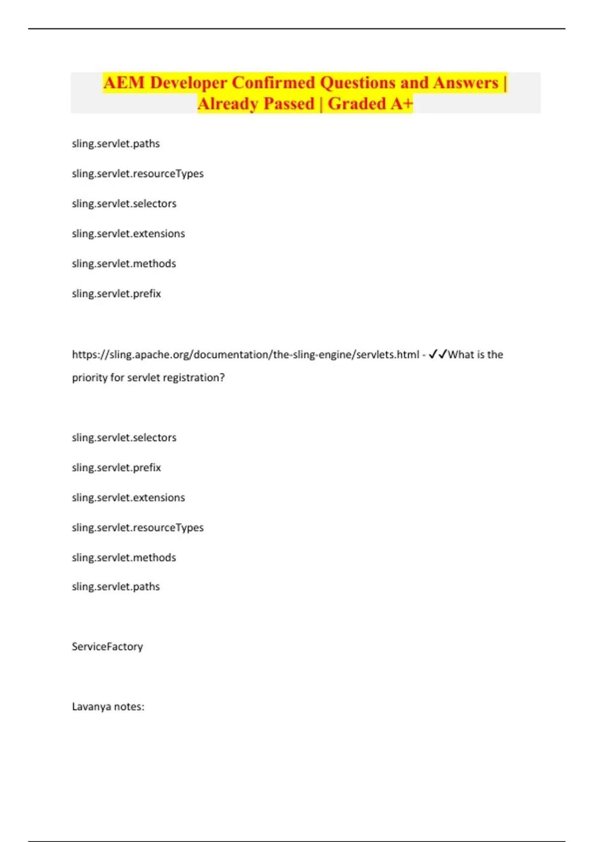 NSA Exam 2024 Questions & Answers | 100% Correct | Verified - SNSA 7 ...