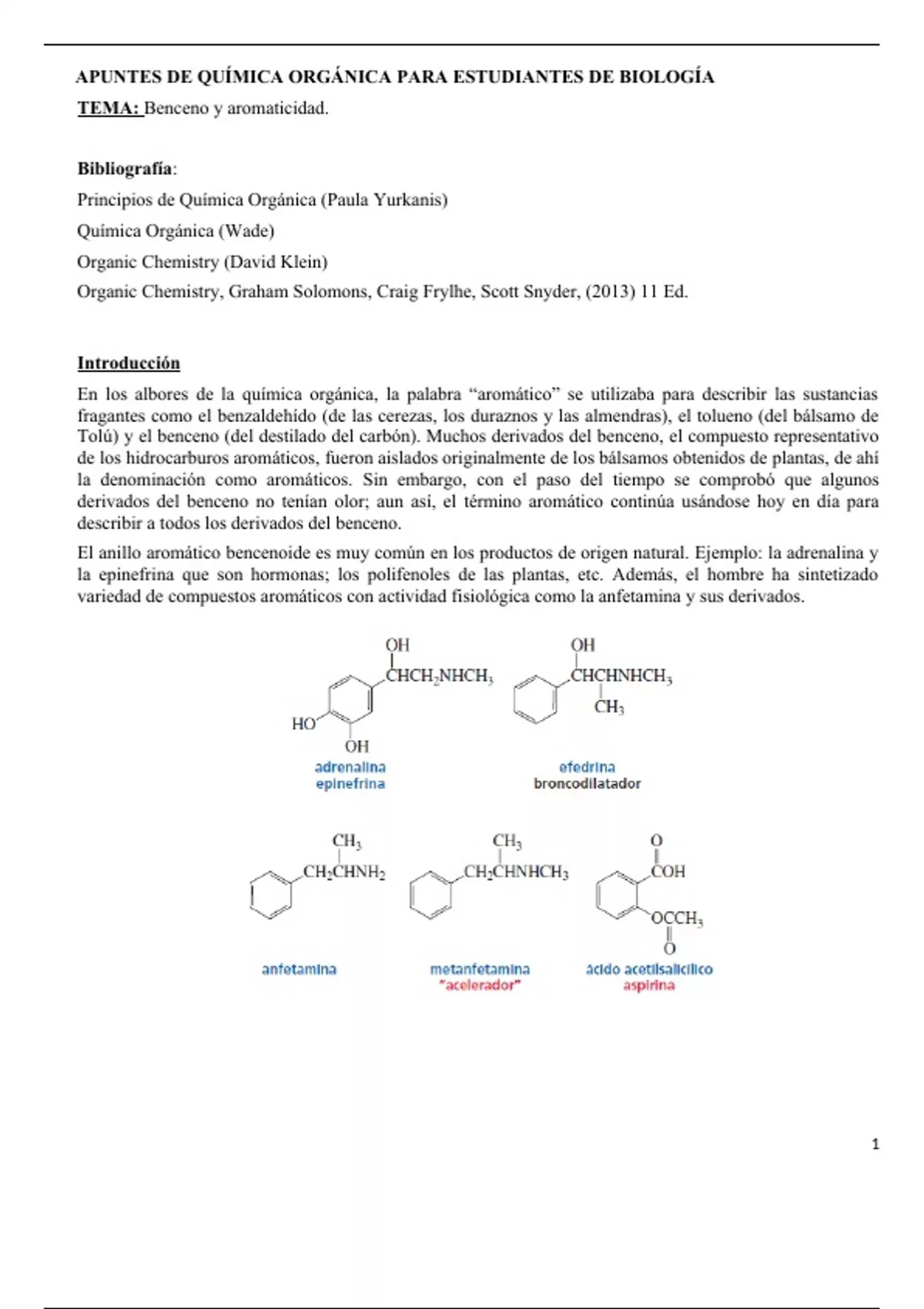 El benceno y la aromaticidad - Química Orgánica - Stuvia US