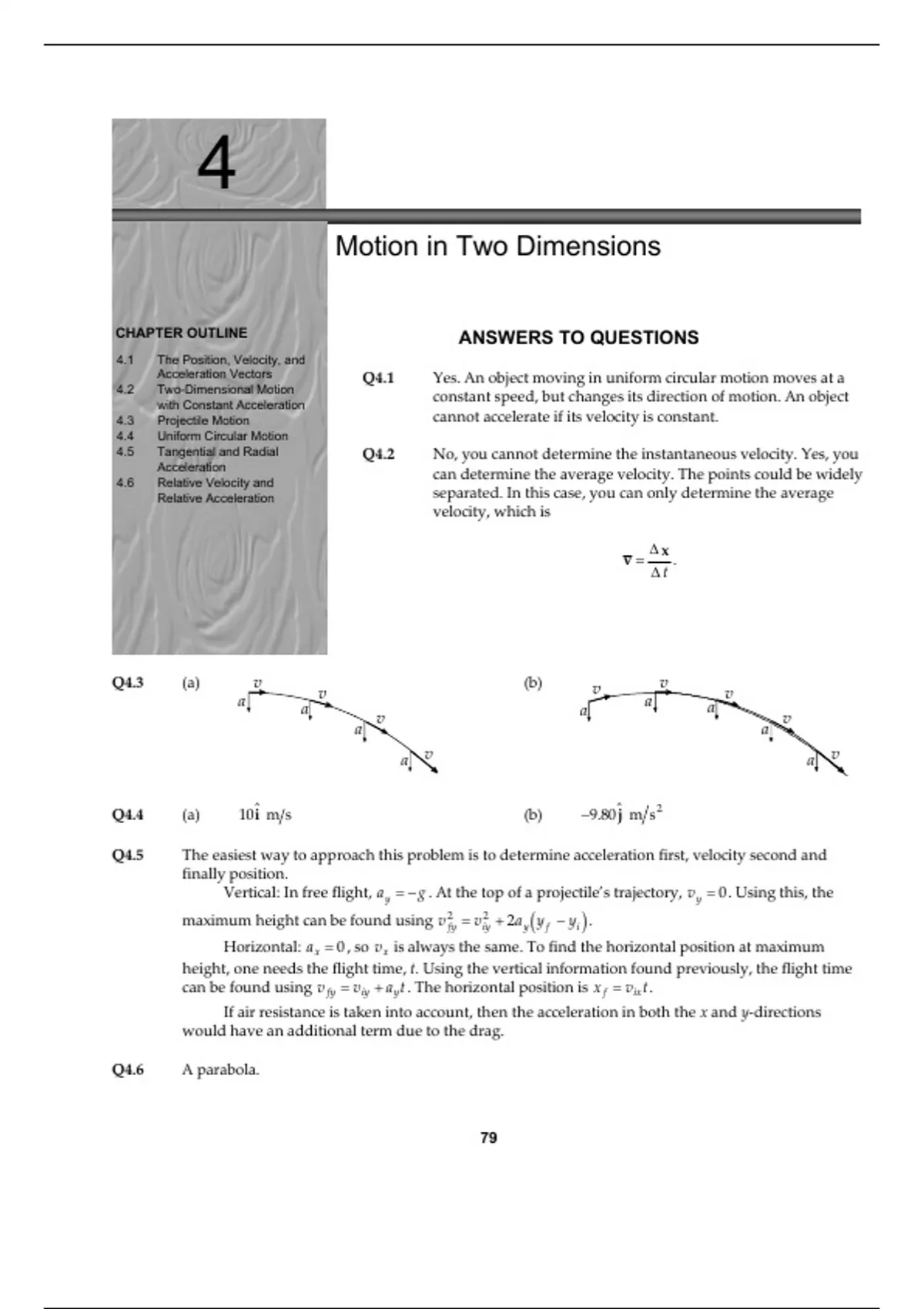 Motion in Two Dimensions - Motion in Two Dimensions - Stuvia US