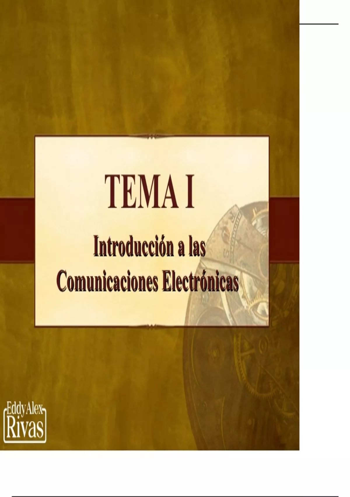 Introduccion a las Telecomunicaciones - Ingenieria Electrica ...