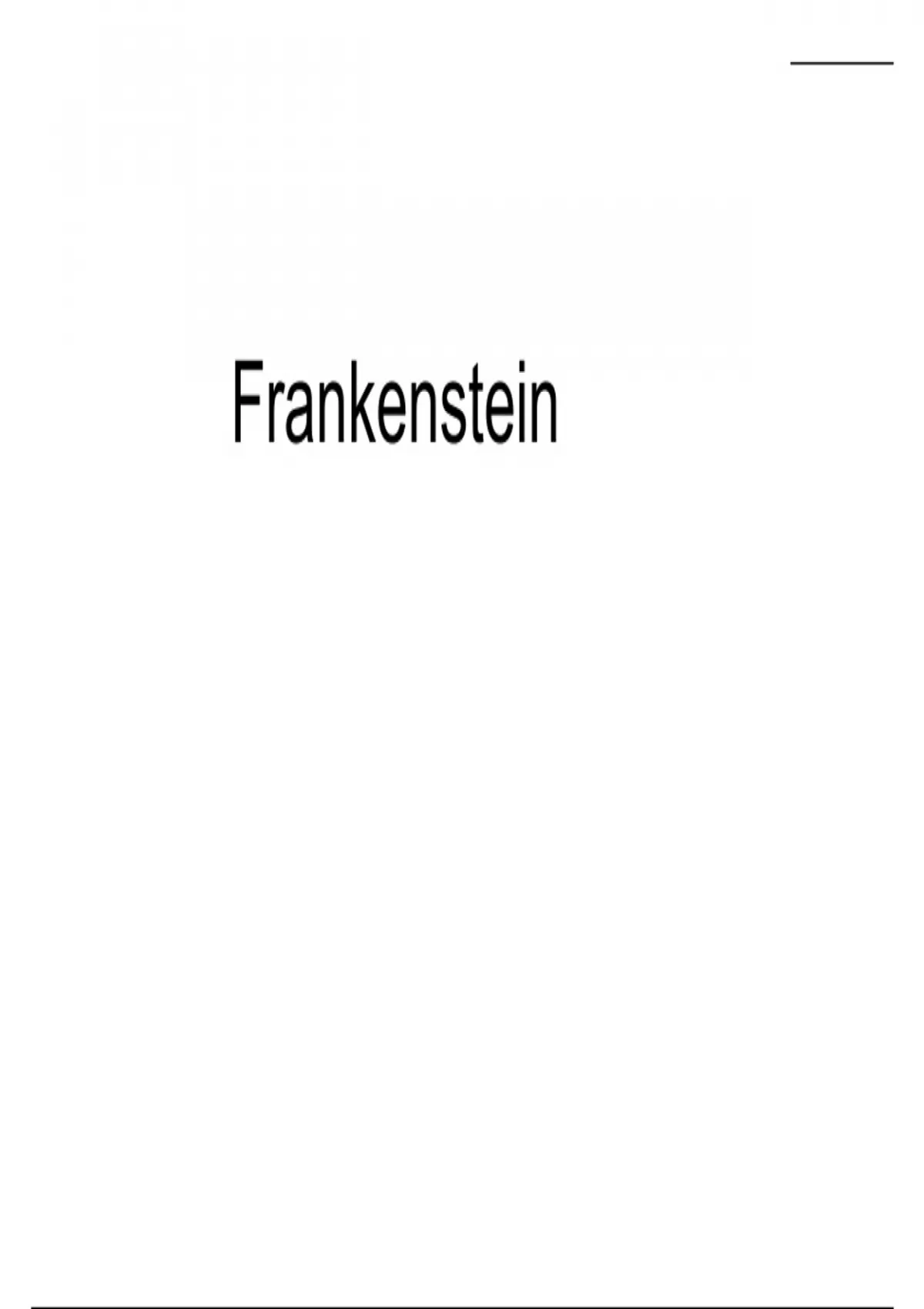 Grade 9 Frankenstein GCSE AQA English Literature : Summary and Analysis ...