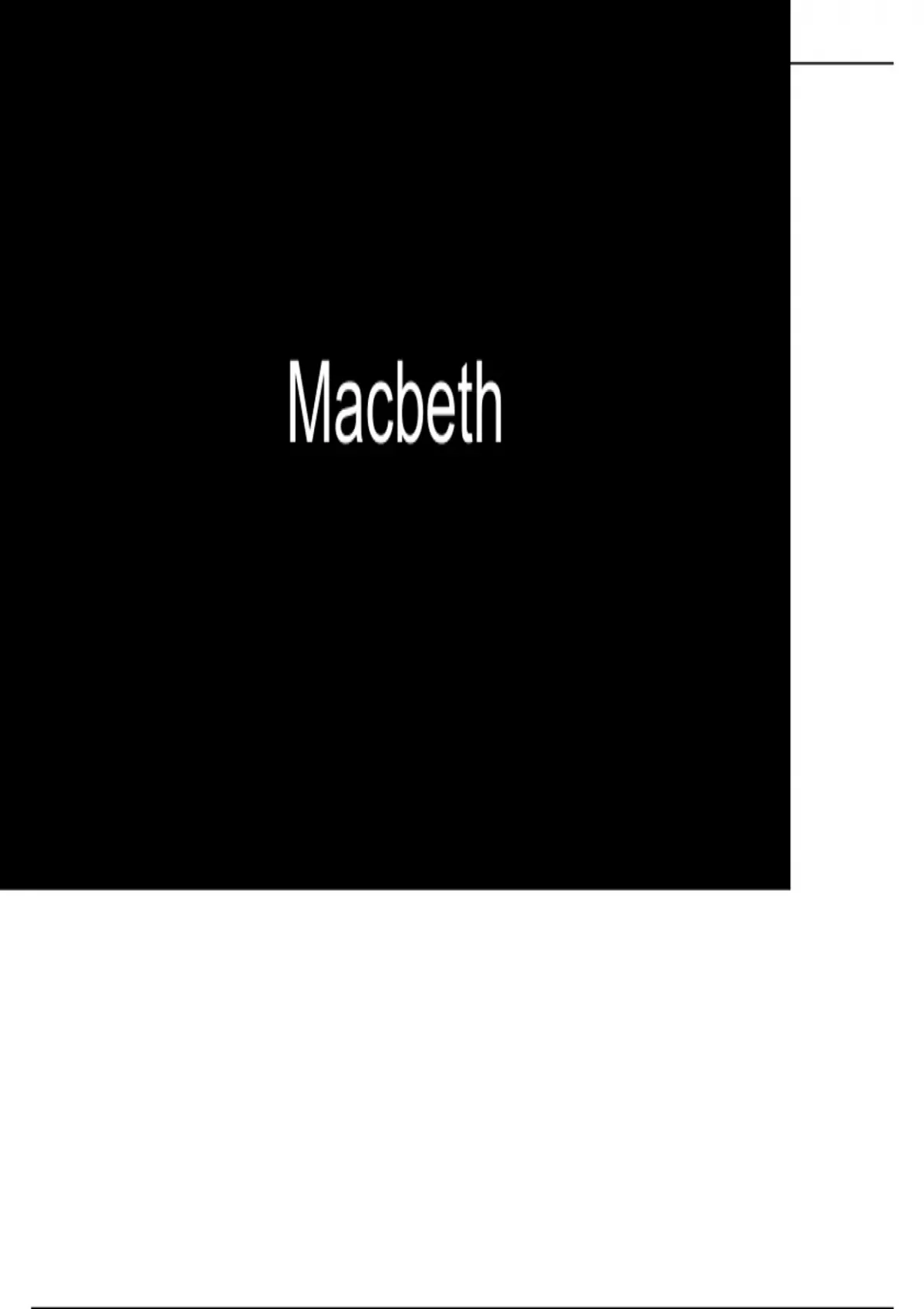 Grade 9 Macbeth GCSE AQA English Literature : Summary and Analysis ...