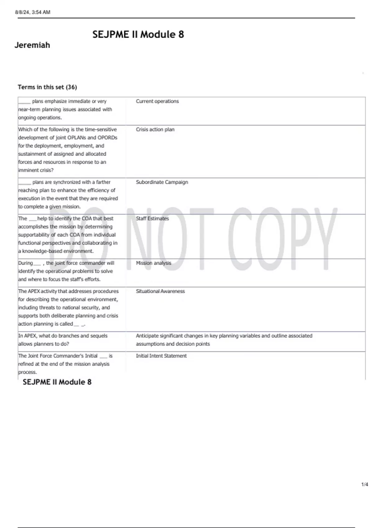 SEJPME II Module 8 Flashcards _ 100- sure Latest complete answers_.pdf ...