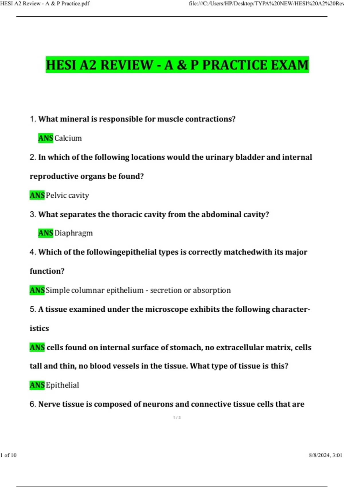 HESI A2 EXAMS SCIENCE , MATH , BIOLOGY BUNDLED HESI A2 Mathematics HESI ...