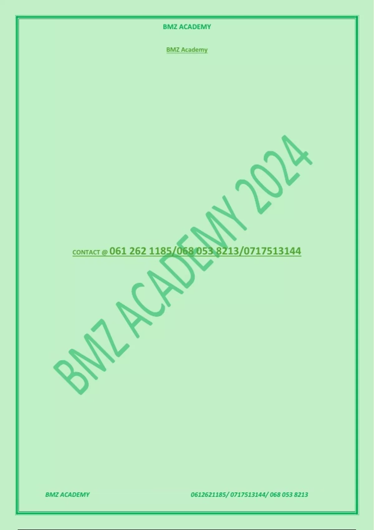 MNO2603 ASSESSMENT 2 SEMESTER 2 2024 ____________ safety is described ...