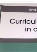 CURRICULUM IN STUDIES IN CONTEXT UNISA EDITION - CUS3701 (CUS3701 ...