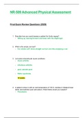 Summary NR509 / NR 509 Midterm Exam Study Guide (Latest 2023 / 2024 ...