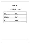 BPT1501 PORTFOLIO 2020 - BPT1501 - Being a Professional Teacher ...
