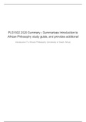 PLS1502 - Exam PACK 2023: The Complete Solution with Questions and ...