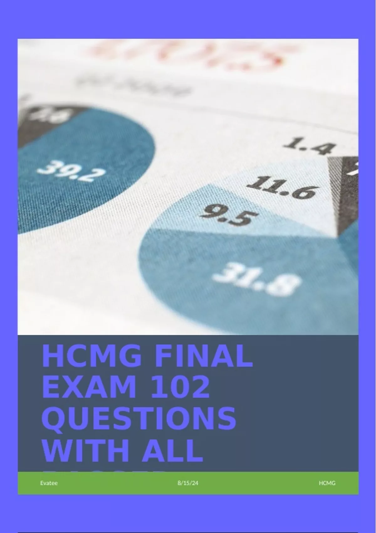 HCMG FINAL EXAM 102 QUESTIONS WITH ALL PASSED SOLUTIONS!! - HCMG ...