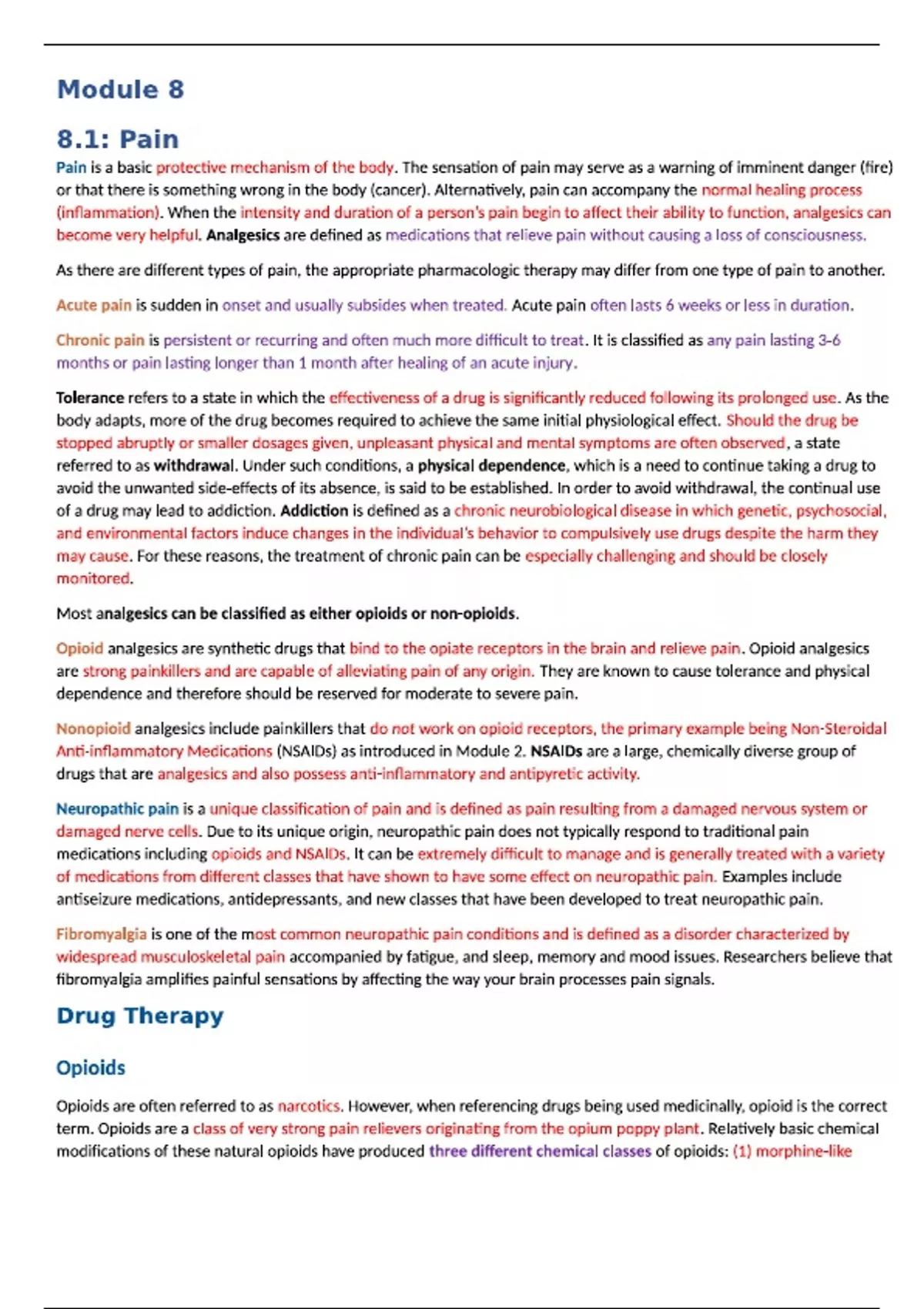 Nurs 251 pharmacology module 8 exam (2024 / 2025) portage learning ...