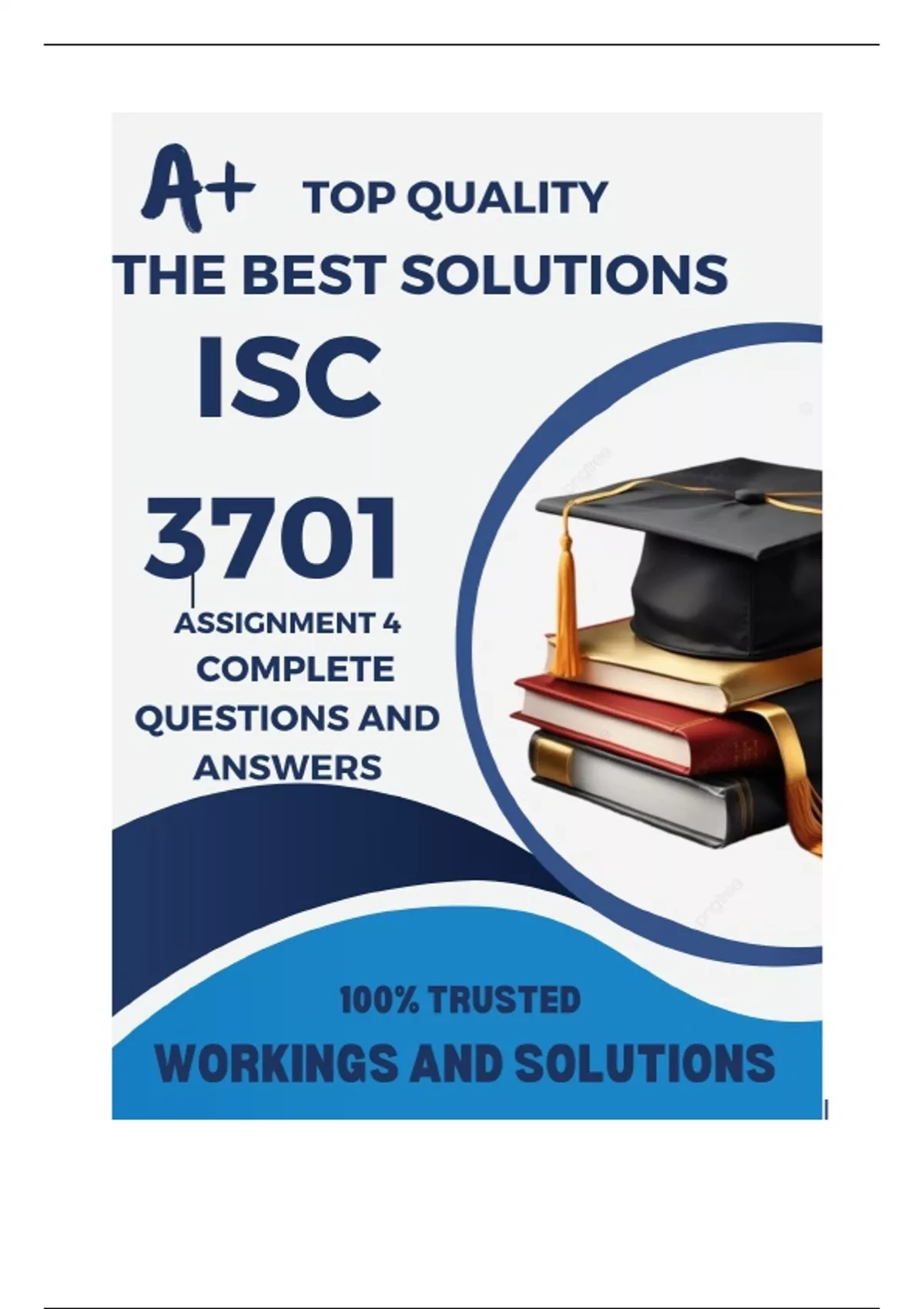 ISC3701 Assignment 4 PORTFOLIO (COMPLETE ANSWERS) 2024 (543545)- DUE 12 ...