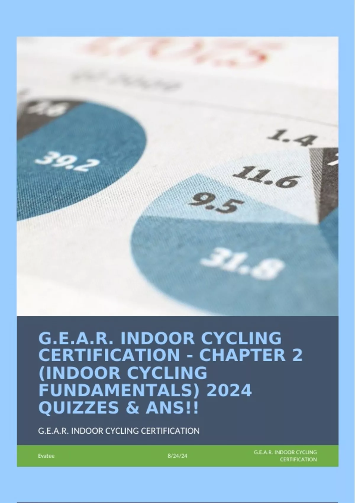 G.E.A.R. INDOOR CYCLING CERTIFICATION - CHAPTER 2 (INDOOR CYCLING ...