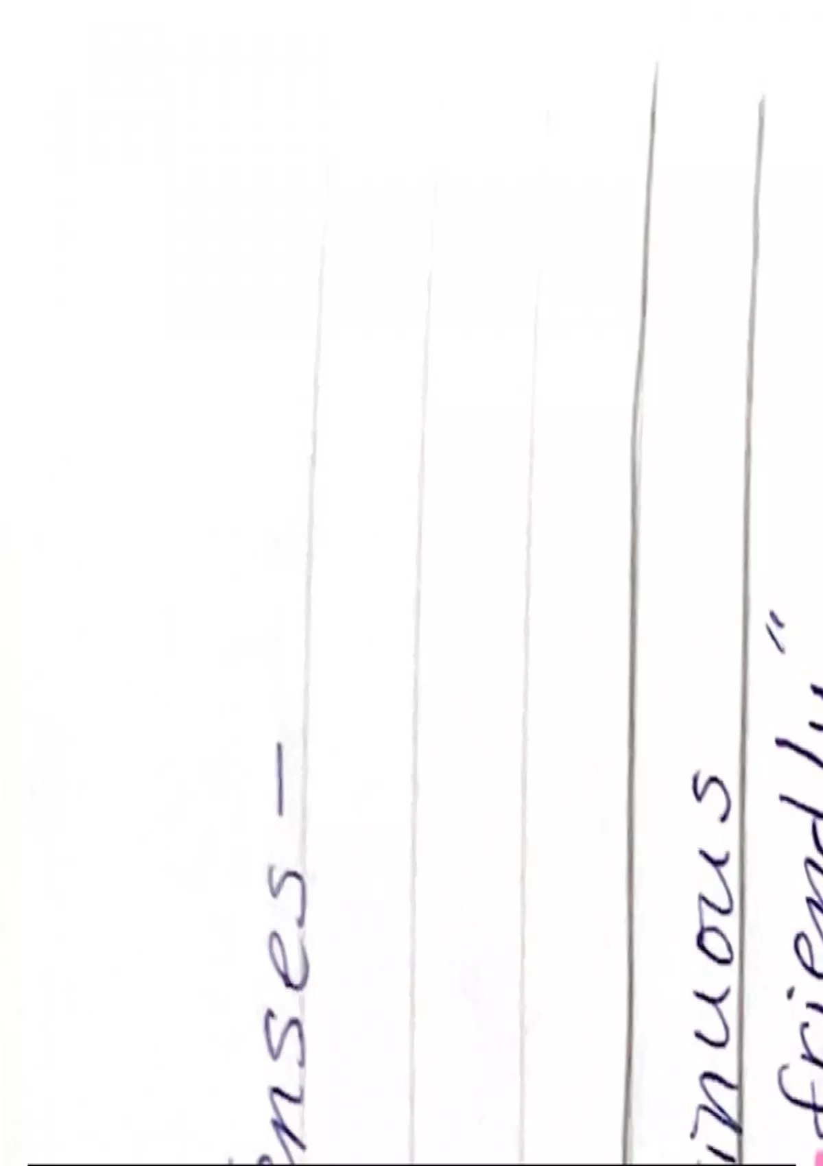 English Class Notes || State Verbs in Continuous Tenses with a Change ...