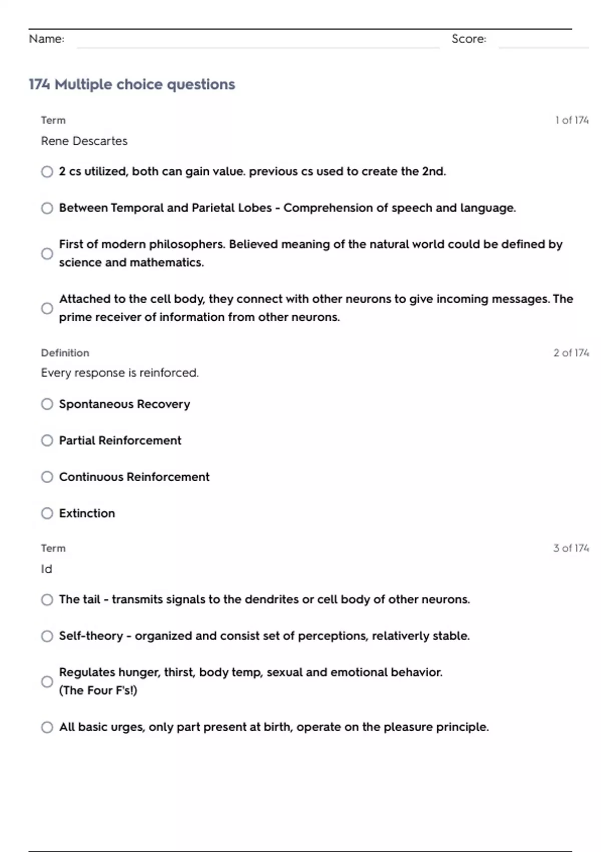 LAURIER PS101 FINAL EXAM QUESTIONS WITH COMPLETE SOLUTIONS ...