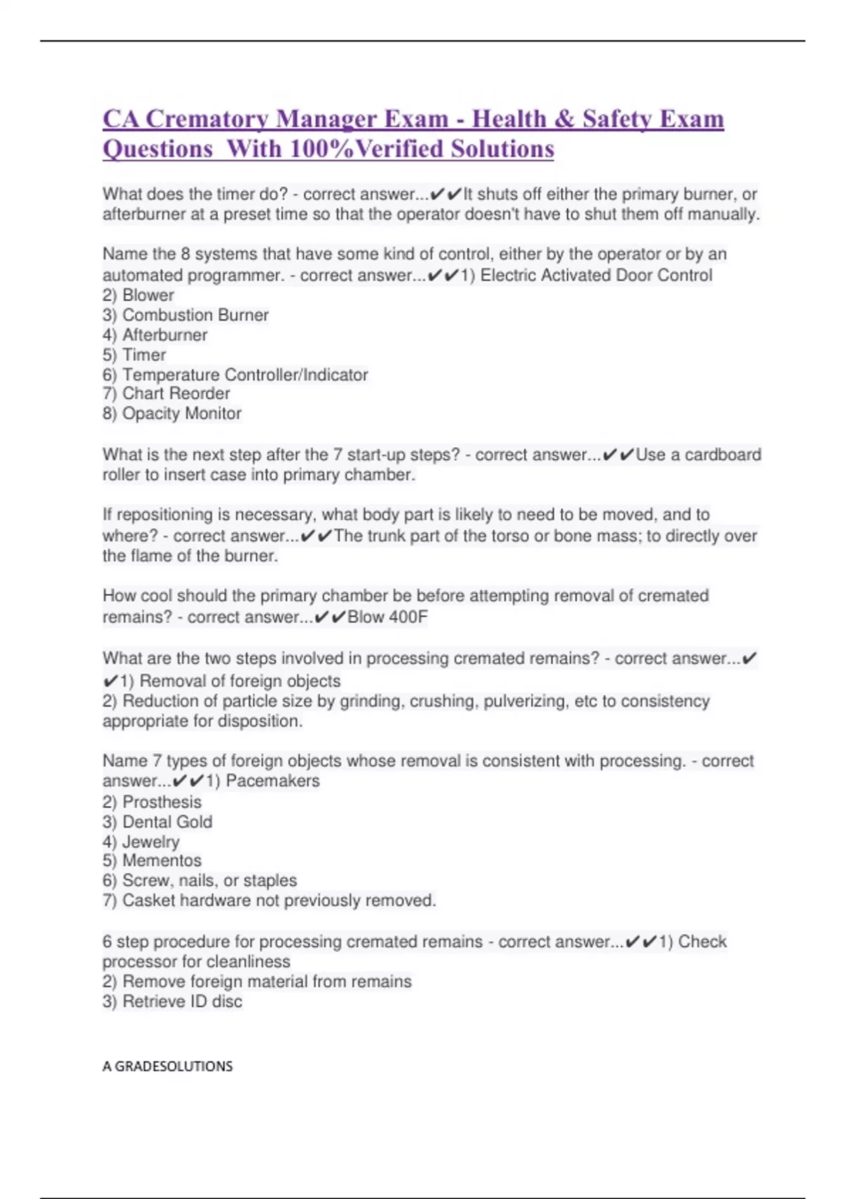 EMC Literacy: Listening & Speaking Questions With Correct Answers 100% ...