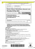 Pearson Edexcel International Advanced Level Mathematics International ...
