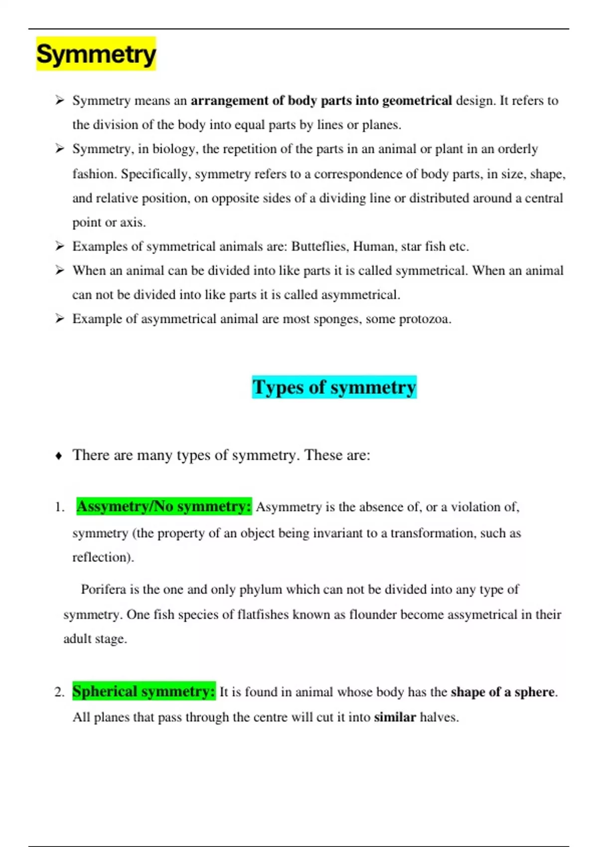 Summary Basics of symmetry: Types, Functions, Advantages and ...